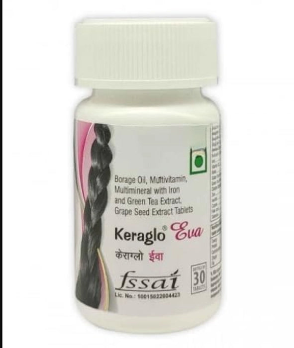 Keraglo Eva Tablet 30 Tablets bottle – NextG Derma